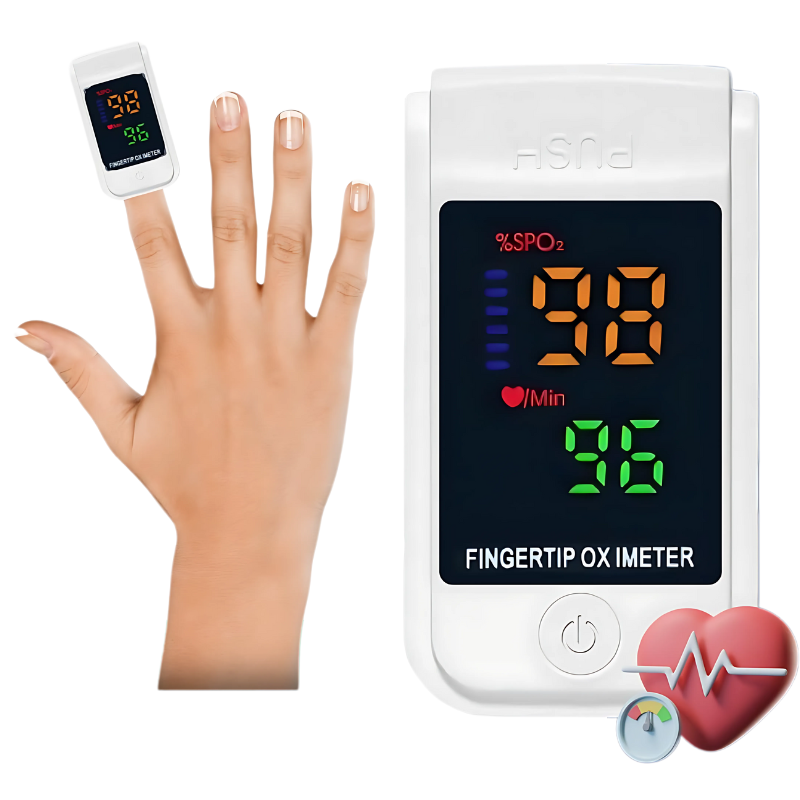 GlucoMax® - Oxímetro Medida Láser (99% de precisión) – Chile Necessities